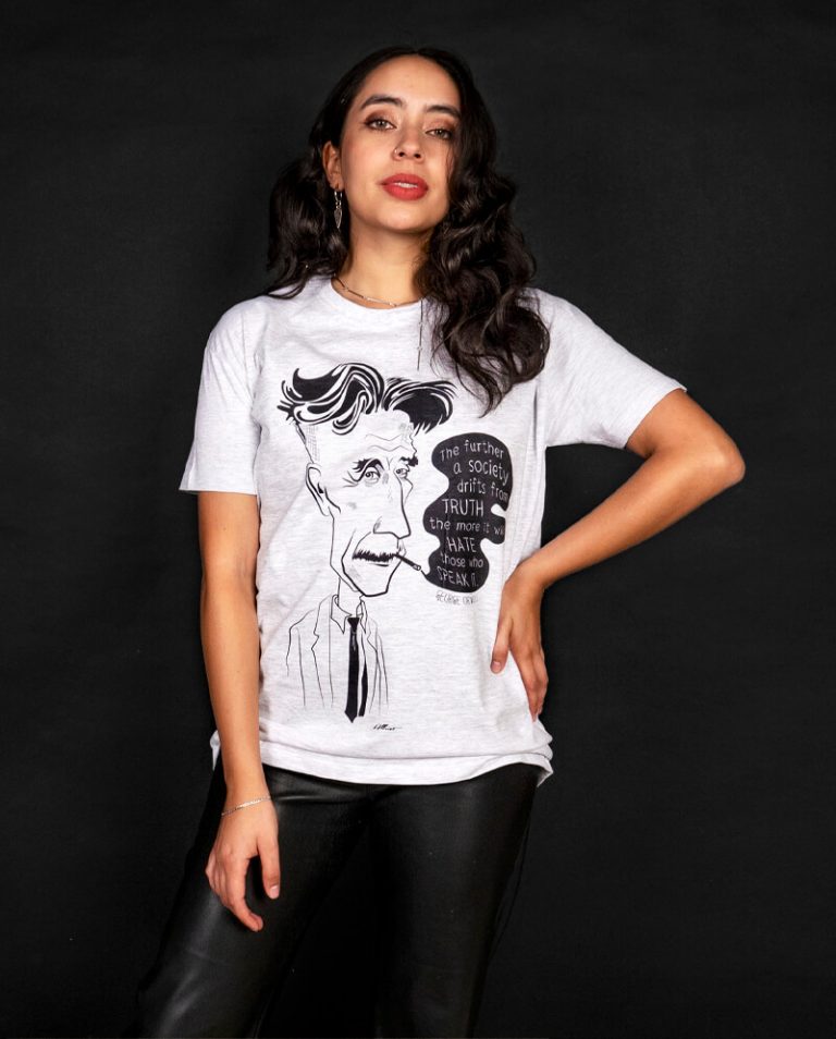 George Orwell T-shirt - 1984 Thoughtcrime Shirts | ALLRIOT