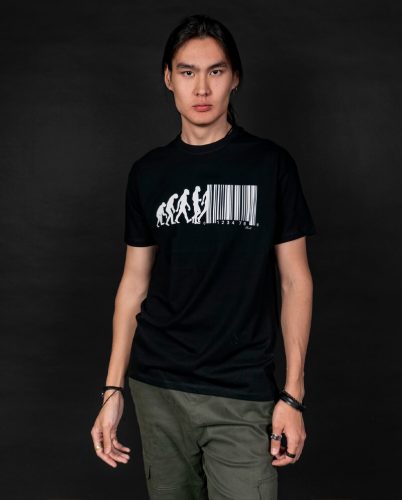 Barcode T-shirt - March of Progress Evolution Tee | ALLRIOT