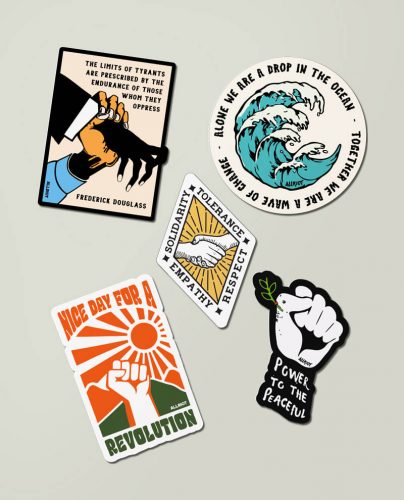 Activist Sticker Pack | ALLRIOT Political Merch