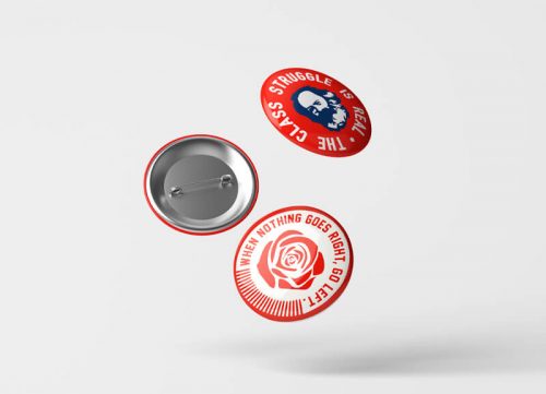 Political Accessories: Jewellery Stickers Buttons | ALLRIOT